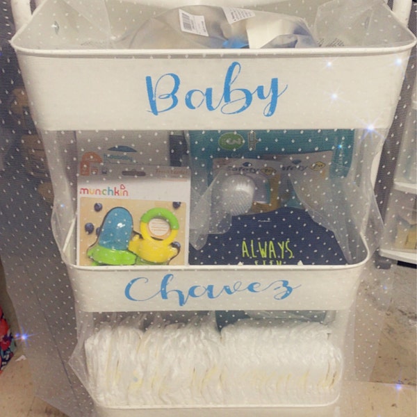 3 Tier Cart Labels , SOLD INDIVIDUALLY, Organization Cart Label ...