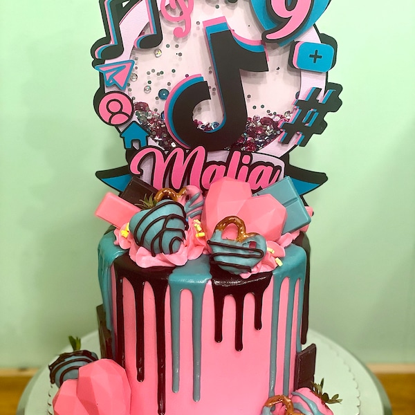 Cake Topper Tiktok Updated - Etsy