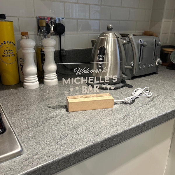 3x Personalised Wooden Parcel Tags. Laser Engraved Retro Style Name ...