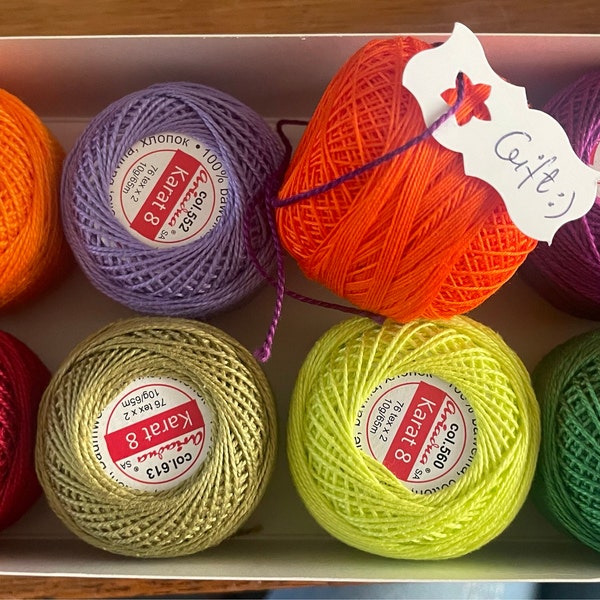 Thin Shiny Thread for Jewelry Making, Glossy Decorative Tatting Thread ...