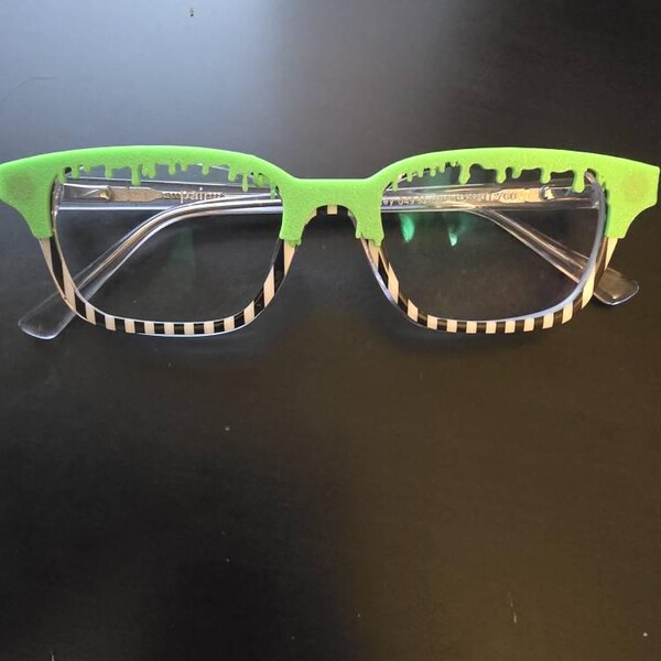 1 3D Printed DRIPPING Brow Topper Magnetic Glasses Toppers With Magnets ...