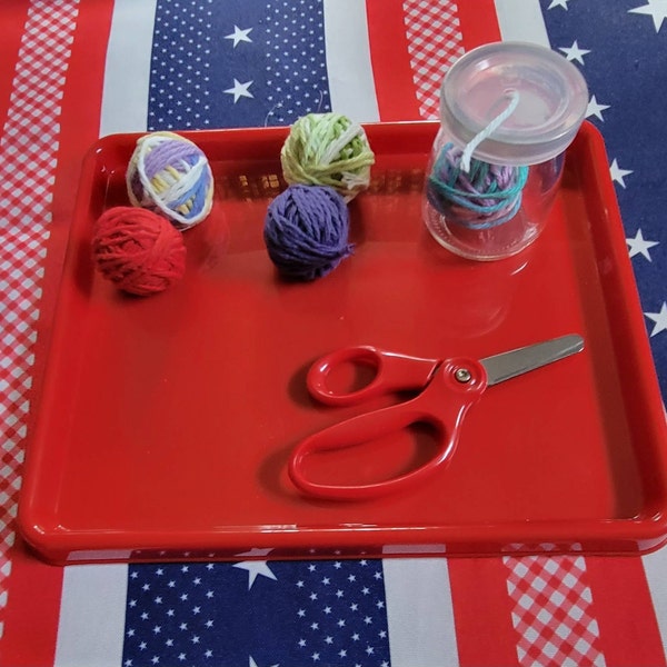 PRE-SEWING SERIES: Yarn Snipping Activity - Etsy Canada