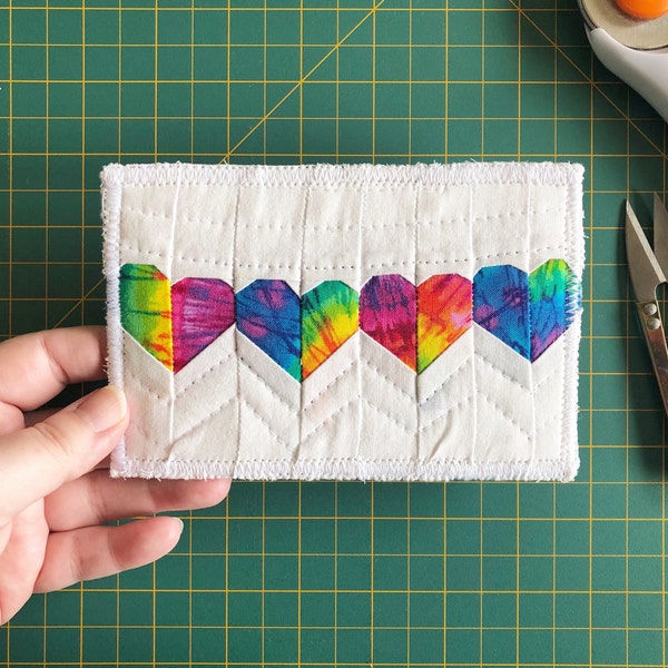 Hopeful Hearts Paper Pieced Quilt Pattern - Etsy