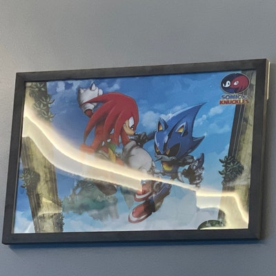 Knuckles VS Metal Sonic - Etsy