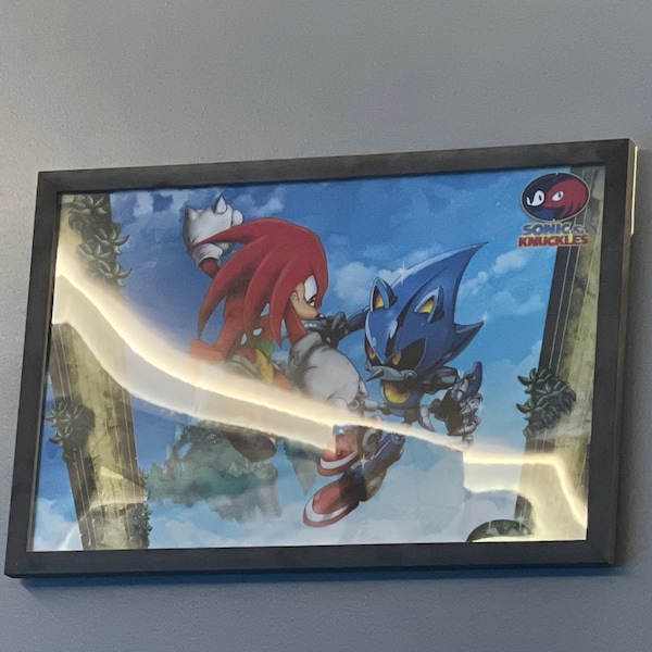 Knuckles VS Metal Sonic - Etsy