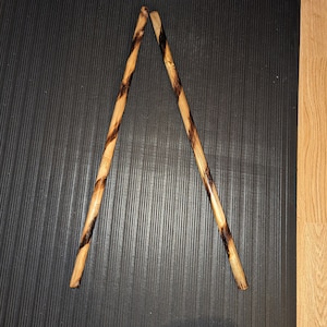 WF1930A Pair Escrima Kali Arnis Iron Bamboo Fighting Sticks Karate ...