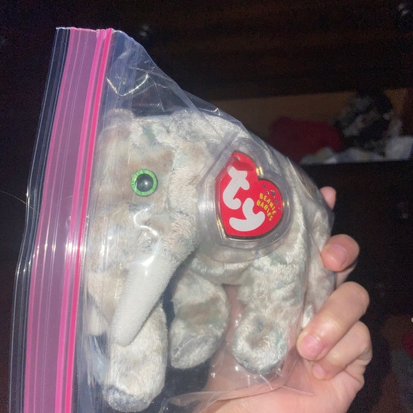 TY Beanie Baby YIKES the Halloween Bear hallmark Gold Crown Excl. - Etsy