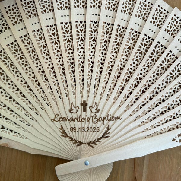 Bulk Sandalwood Graduation Fans With Tassel / Personalized Wooden Fan ...