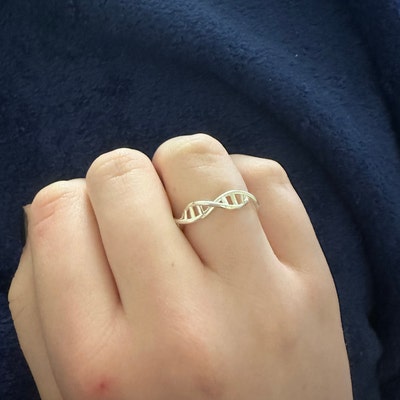 Gold Dna Ring-dna Ring-science Ring-chemistry Ring-molecule Ring ...