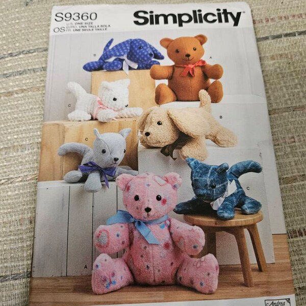 Learn-to-sew Child's & Girl's Dresses Simplicity Sewing Pattern 2241 - Etsy