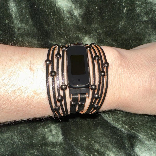 Garmin Venu Watch Band Snake Skin Gold Chain Bracelet for Garmin Venu ...