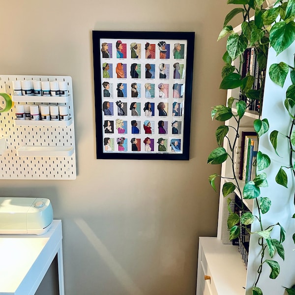 She Series Collage - Special 36 Real Women Collection Poster - Etsy