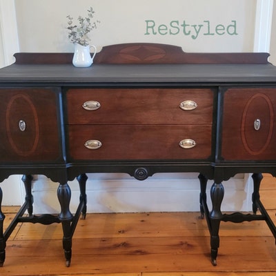 SOLD Petite Server Buffet/sideboard/sink Vanity Shabby - Etsy