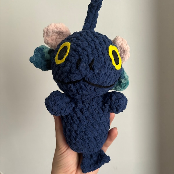Padrão de crochê de peixe azul | Padrão de crochê amigurumi | Download ...