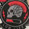 High Tech Low Life Patch - Etsy