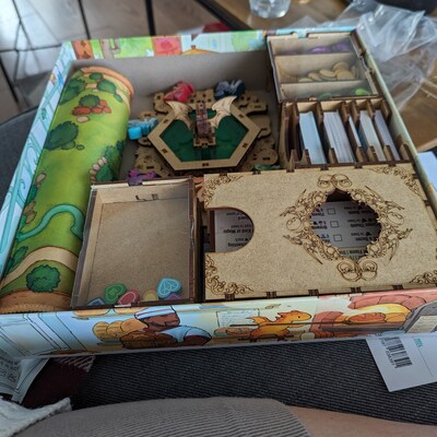 Card Holder Treasure Chest, Boardgame Gift, Lasercut Treasure Box ...