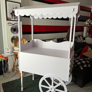 Sweet Cart on Decorative Wheels Candy Cart Adult Sweet Cart - Etsy