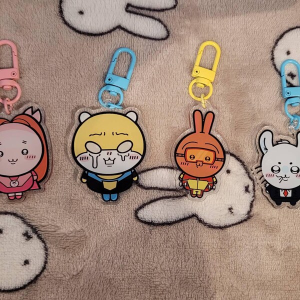 Chiikawa X Invincible Keychains - Etsy