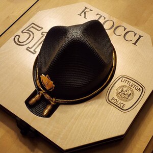 Campaign Hat Press Drill Sergeant Graduation/retirement Gift - Etsy