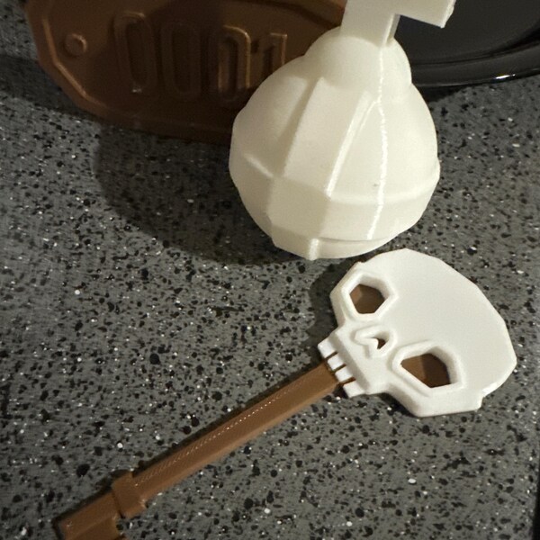 Roblox Doors Inspired Room Key Toy / Keyring / Keychain / Bag Zip Tag ...