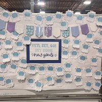 January Bulletin Board | Yeti New Years Bulletin Board Kit - Etsy Canada