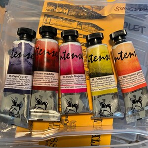 Intense Watercolor Paint in Tube by Renesans: Professional - Etsy