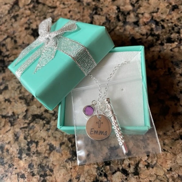 Tri Delta Delta Delta Greek Sorority Lavalier Pendant Drop Charm Chain ...