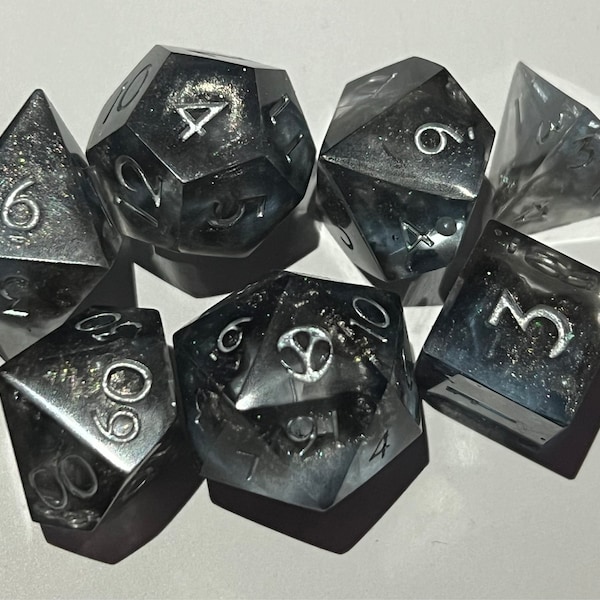 Zero-one hatsune Miku Inspired Dice Set for Dungeons and Dragons ...