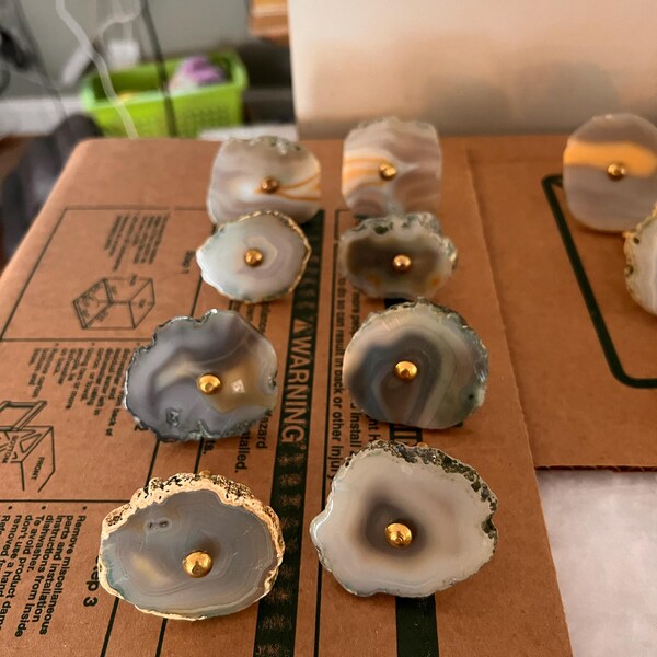 Red & White Ceramic Knobs Ceramic Door Knobs Kitchen Cabinet Drawer Pulls - Etsy