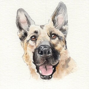 MINI Pet Portraits Simple Custom Pet Portrait. Animal - Etsy