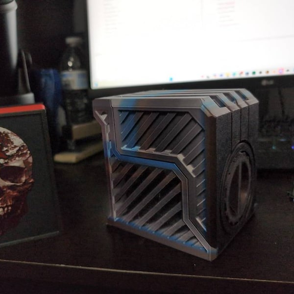 Supply Crate Dice Box Sci Fi Themed Dice Jail Loot Crate for Role ...