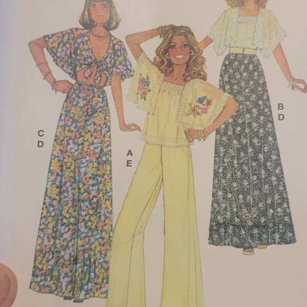 Simplicity 8452 Sewing Pattern Misses Vintage 50s Reproduction Novelty ...