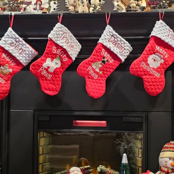 Personalized Embroidered Santa Hat, Personalized Christmas, Xmas Wear ...