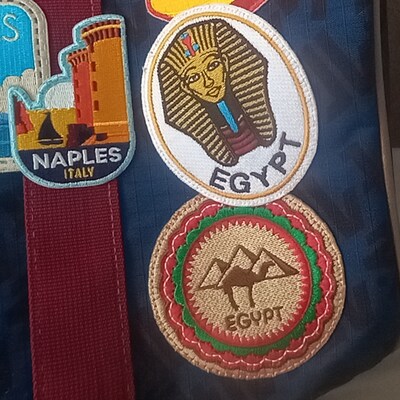 Tutankamon Egypt Embroidered Patch - Etsy