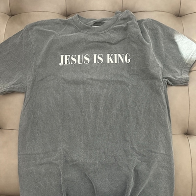 Jesus is King Shirt Jesus is King Tshirt Christian Merch Bible Verse ...