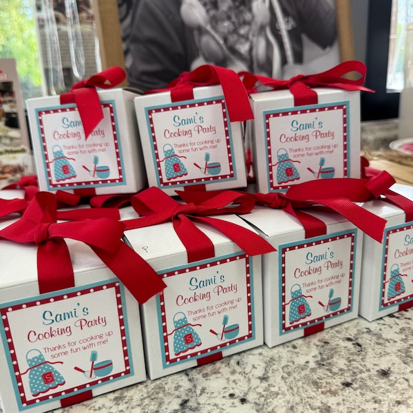 Cooking Party Favors | Baking Party Favor | Kids Baking Party | Custom ...