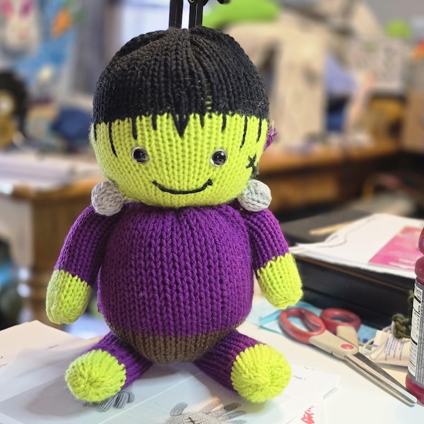 Baby Penguin Circular Knitting Machine Pdf Pattern Sentro Addi Express ...