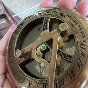 Engraved Compass Personalized Compass Nautical Compass - Etsy