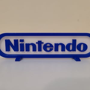 Custom Nintendo Style Name Sign/nameplate - Etsy