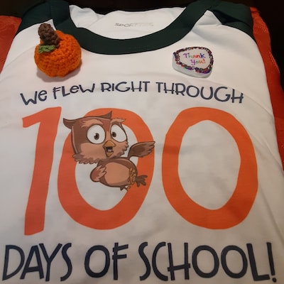 Teacher 100 Days of School Shirt 100 Days of School Owl Hundred Days ...