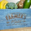 Farmer's Market Sign SVG Cut File for Rustic Home Decor - Etsy