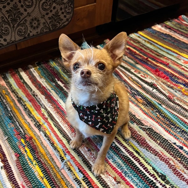 Elastic Dog Bandana PDF Sewing Pattern Tutorial/pet/cat/scrunchie ...