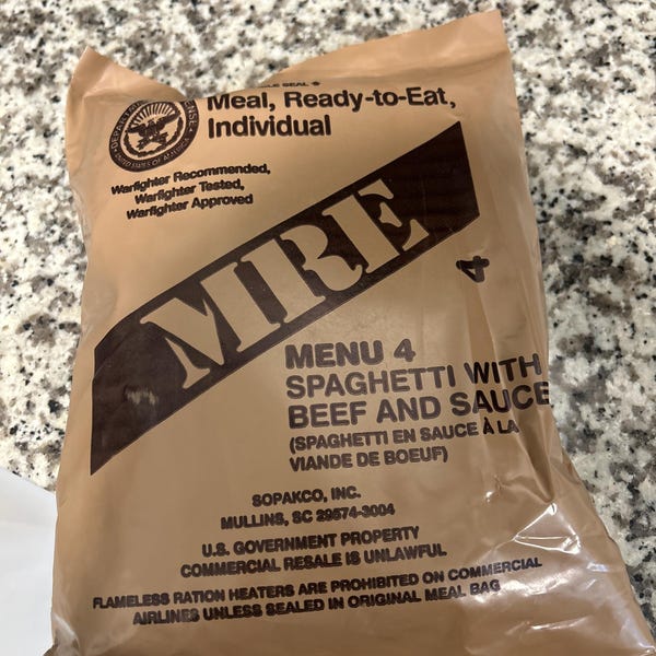 Military Mres (meals Ready-to-eat) Meals - Choose From 24 Menus! - Etsy