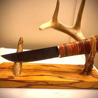 Set of 5 Damascus Billets 10 Long Custom Handmade Damascus Steel Billet ...