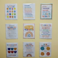 18 School Counseling Signs Posters Psychologist Office Decor Counselor ...