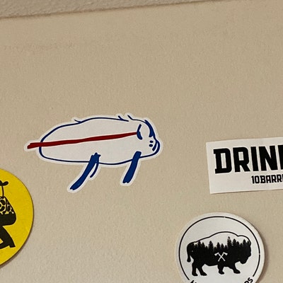 Josh Allen's Drawing Mafia Sticker Car Decal Buffalo Potato - Etsy