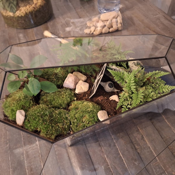 Waterproof 18 Inches Geometric Terrarium Galaxius - Stunning Parametric ...