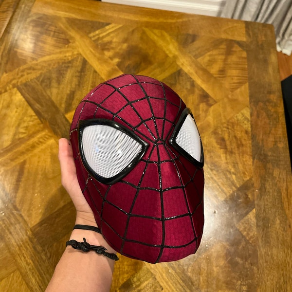 Customized Amazing Spiderman Mask,amazing Spiderman 2 Cosplay Mask With ...