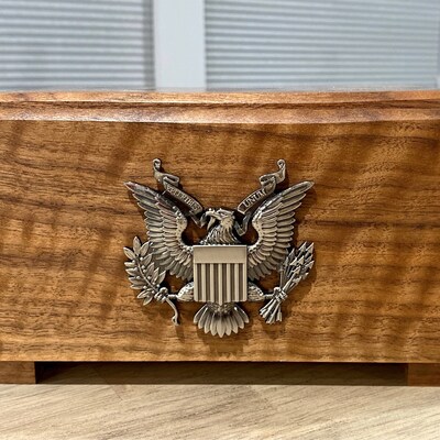 Classic Walnut Lap Desk, Wood Writing Slope, Wood Writing Box, Large ...