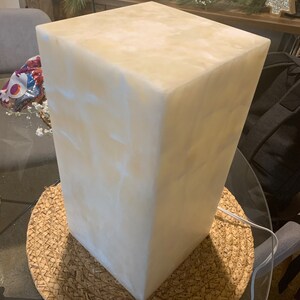 Black Marble End Table Luxurious Handmade Italian Marble 20 Tall - Etsy